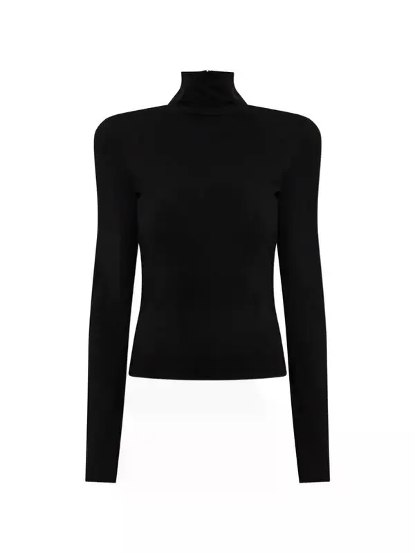 Dsquared2 Shoulder-pad Turtleneck Top
