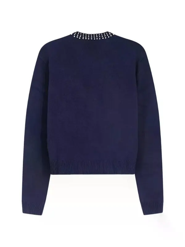 SEMICOUTURE Embellished Button-front Cardigan
