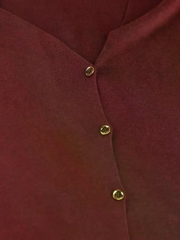 Loro Piana Siena V-neck Button-up Cardigan