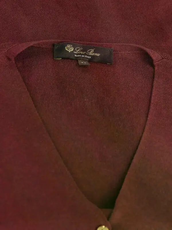 Loro Piana Siena V-neck Button-up Cardigan