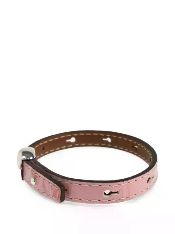 Tory Burch Icon Leather Bracelet