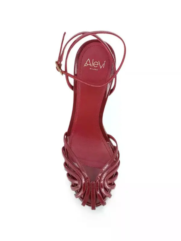 ALEVI MILANO Blake Patent Leather Sandals