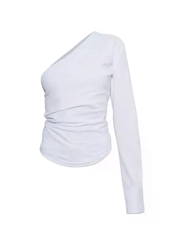 Dsquared2 One-shoulder Ruched Top