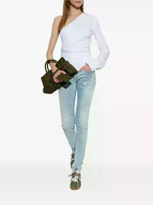 Dsquared2 One-shoulder Ruched Top