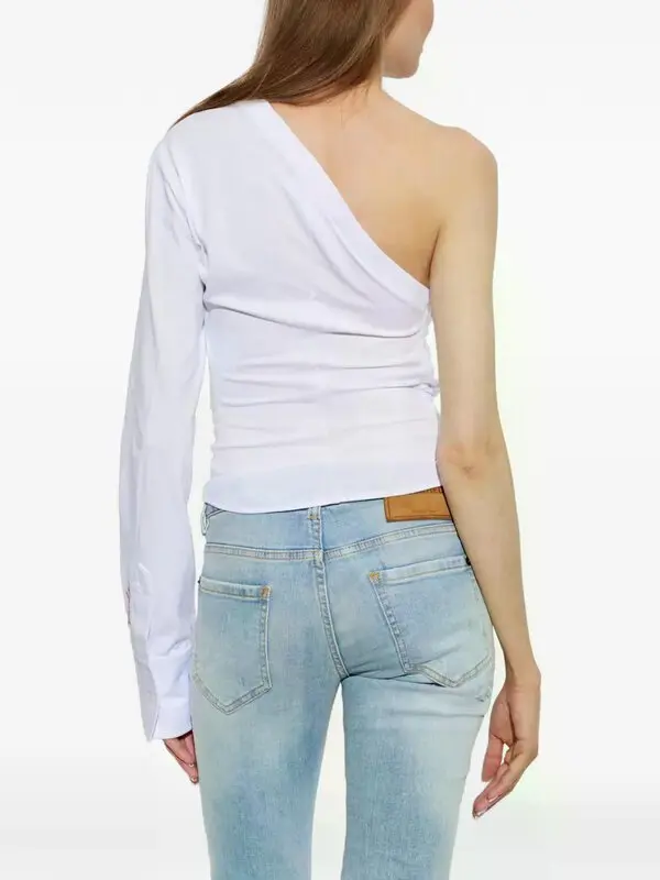 Dsquared2 One-shoulder Ruched Top