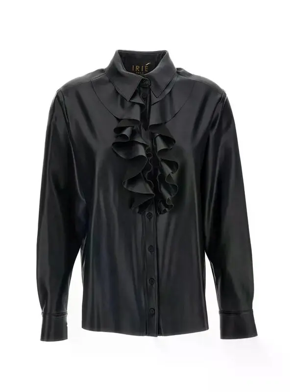 IRIE' Ruffled-trim Long-sleeve Shirt