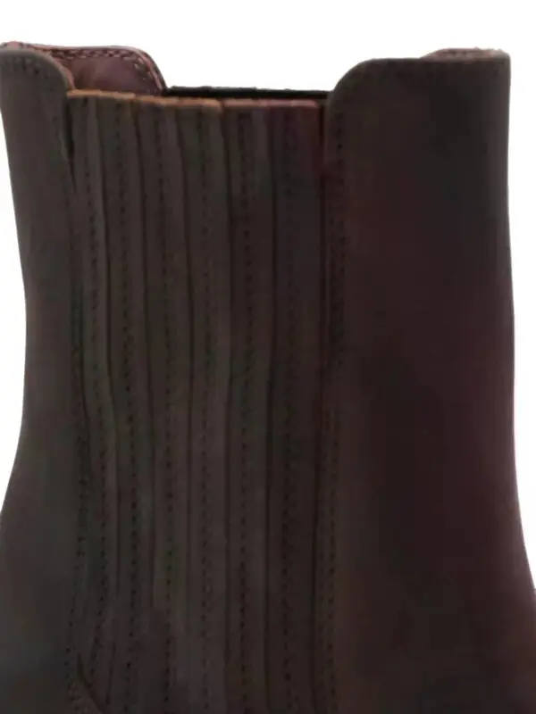 Paris Texas Dallas Pointed-toe Leather Ankle Boots