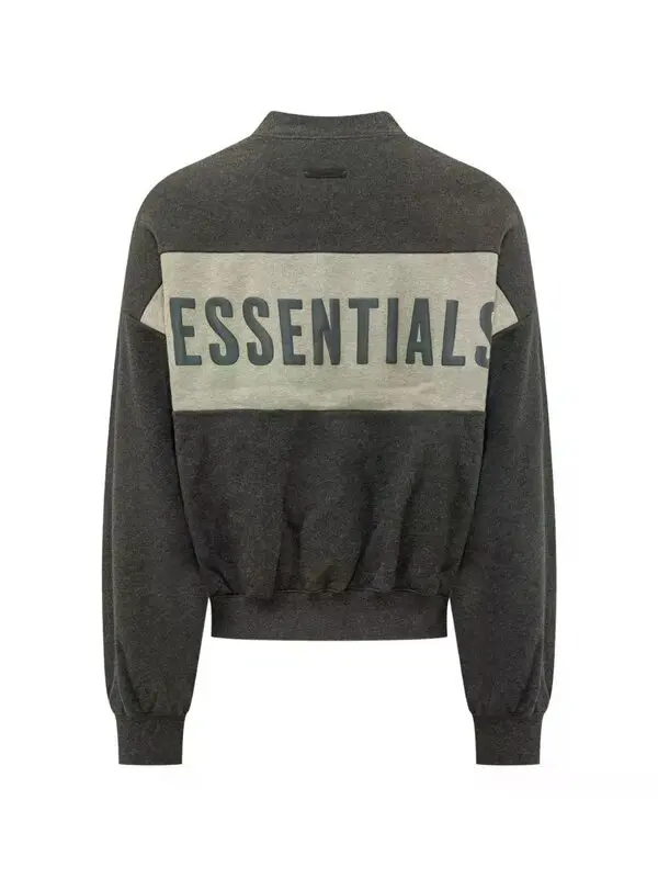 Fear Of God Cropped Relaxed Panelled Sweatshirt