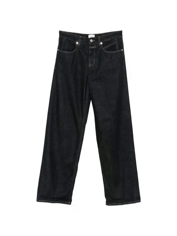 Closed Nikka Logo-patch Wide-leg Jeans
