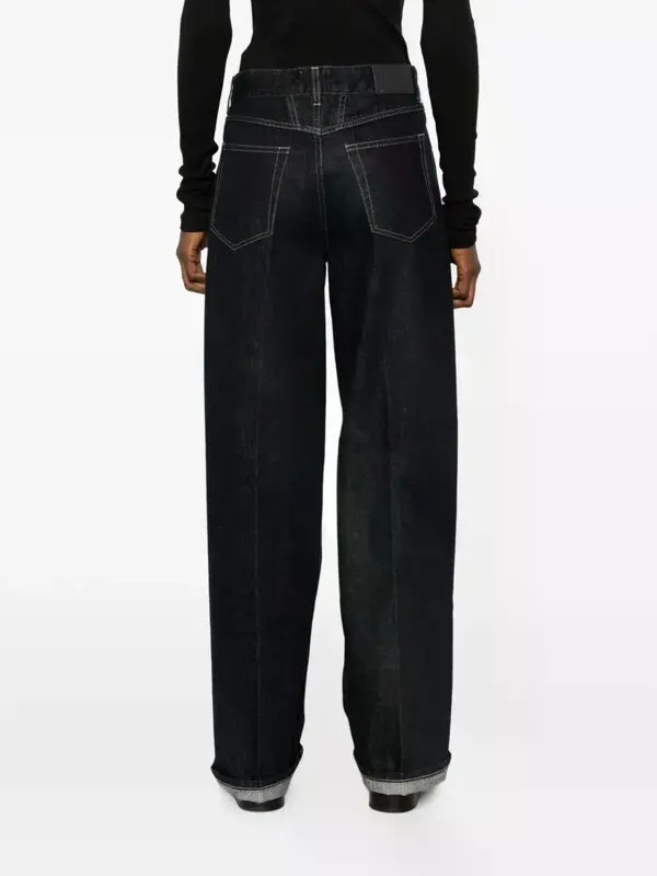 Closed Nikka Logo-patch Wide-leg Jeans