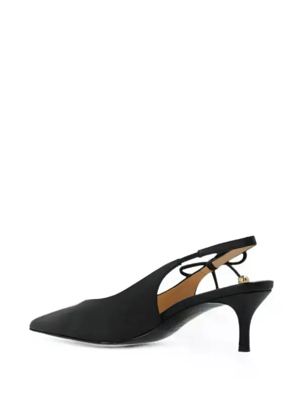 Furla Poppy Bow-detail Slingback Pumps