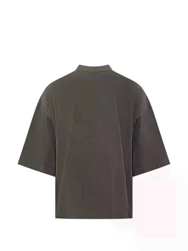 Fear Of God Logo-patch T-shirt - Grey