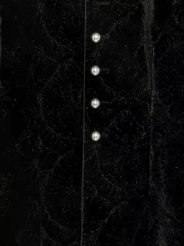 ANN DEMEULEMEESTER Jacquard-patterned Pearl-button Jacket