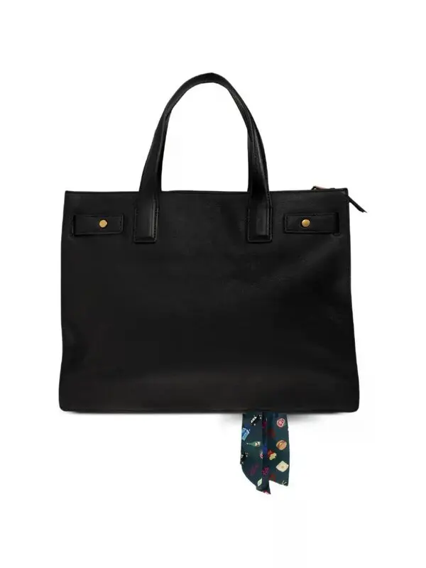 Kurt Geiger Sloane Eagle-plaque Tote Bag - Black