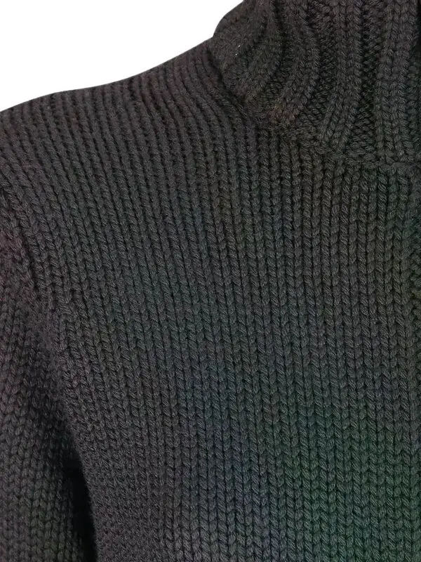 Labo.art Ribbed-knit Zip-up Cardigan