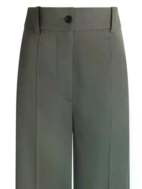 PATOU Flared Pressed-crease Trousers