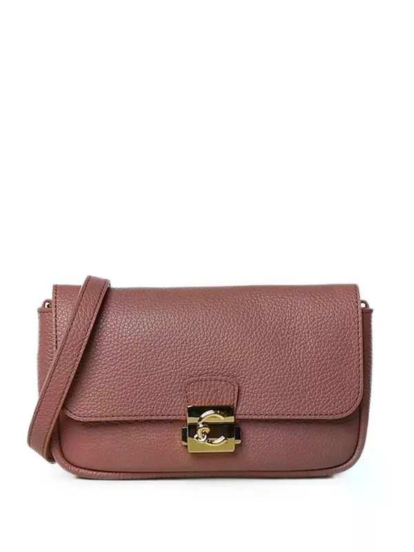 COCCINELLE Grainy Leather Shoulder Bag