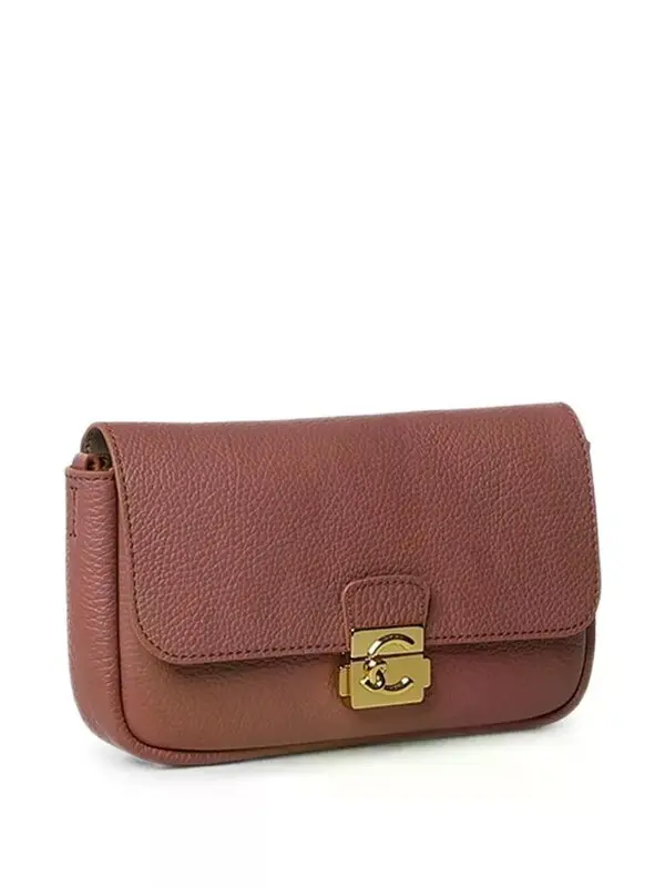 COCCINELLE Grainy Leather Shoulder Bag