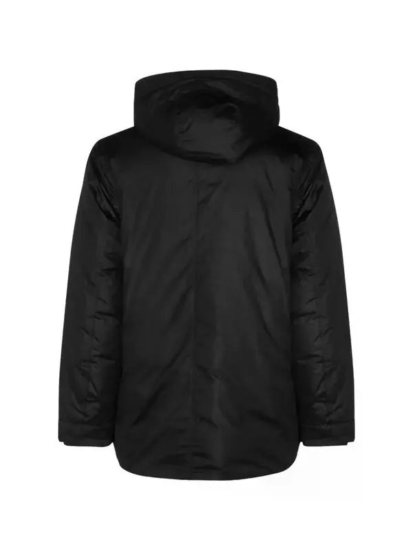 Stone Island Hooded Button-up Coat