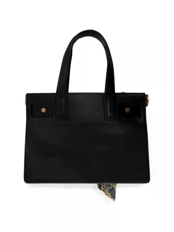 Kurt Geiger Small Sloane Leather Tote Bag - Black