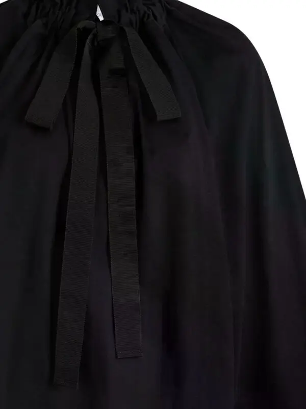 PATOU Ruffled Tie-neck Blouse
