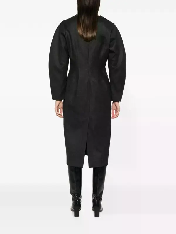 P.a.r.o.s.h Crew-neck Midi Dress