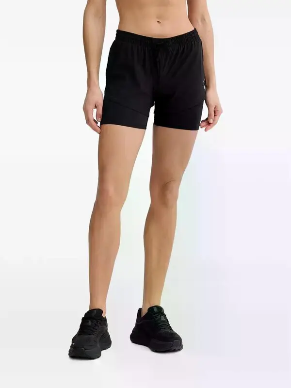 Under Armour Velociti Pro Logo-print Track Shorts - Black
