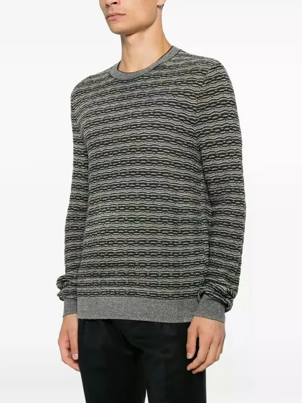 Emporio Armani Horizontal-stripe Sweater