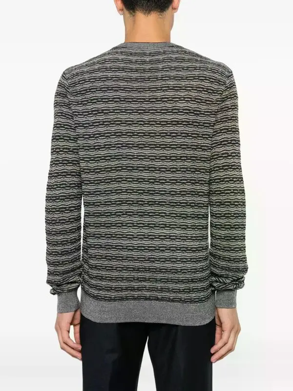 Emporio Armani Horizontal-stripe Sweater