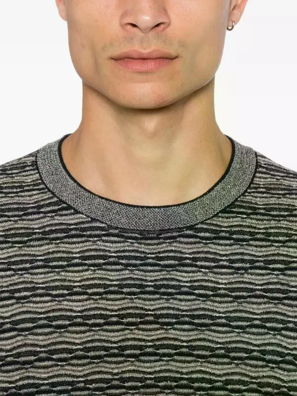 Emporio Armani Horizontal-stripe Sweater
