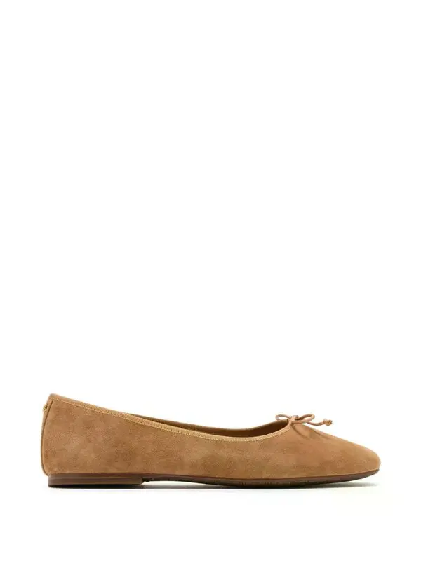 Sam Edelman Allie Suede Ballet Flats - Brown