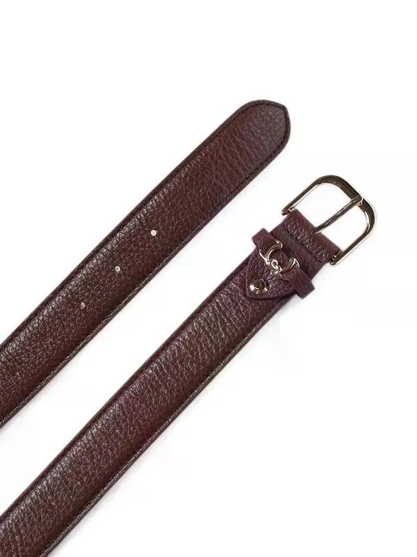 COCCINELLE Metal Loop Logo-plaque Belt