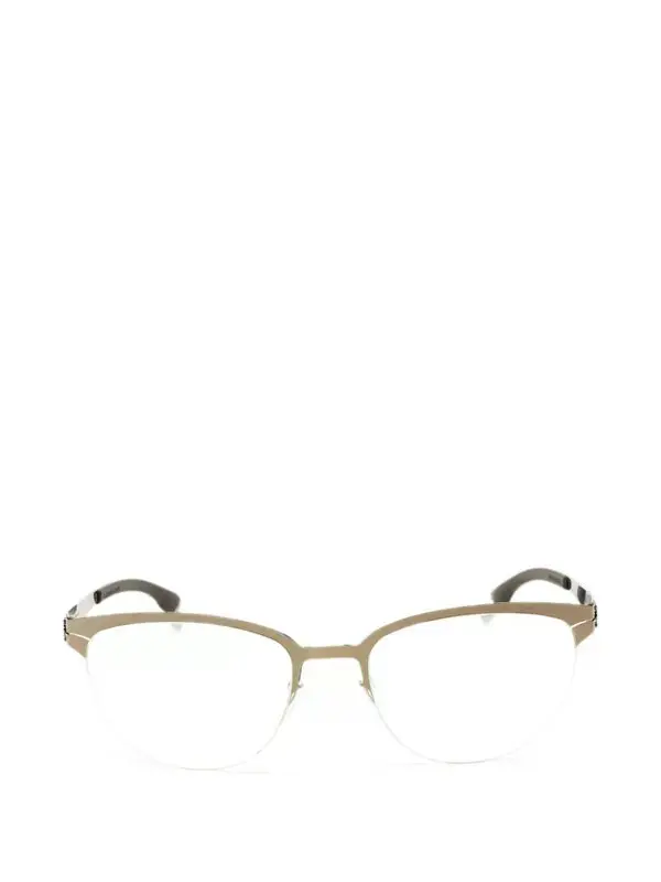 IC! BERLIN Ingenue Oval-frame Eyeglasses - Neutrals