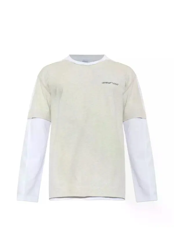 Off-White Layered Logo-print T-shirt