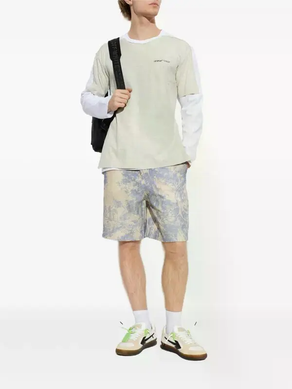 Off-White Layered Logo-print T-shirt