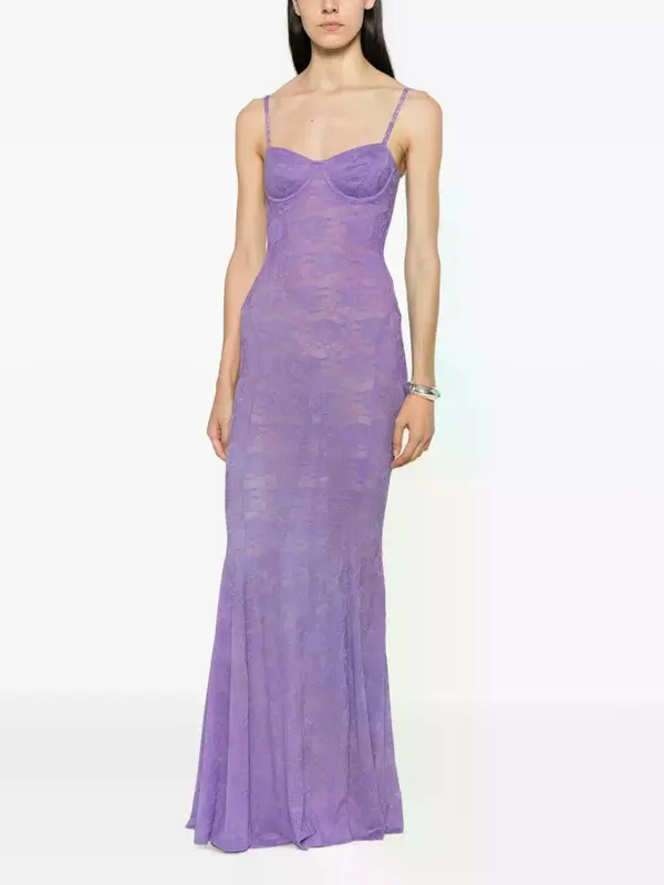 Norma Kamali Underwire Fishtail Gown