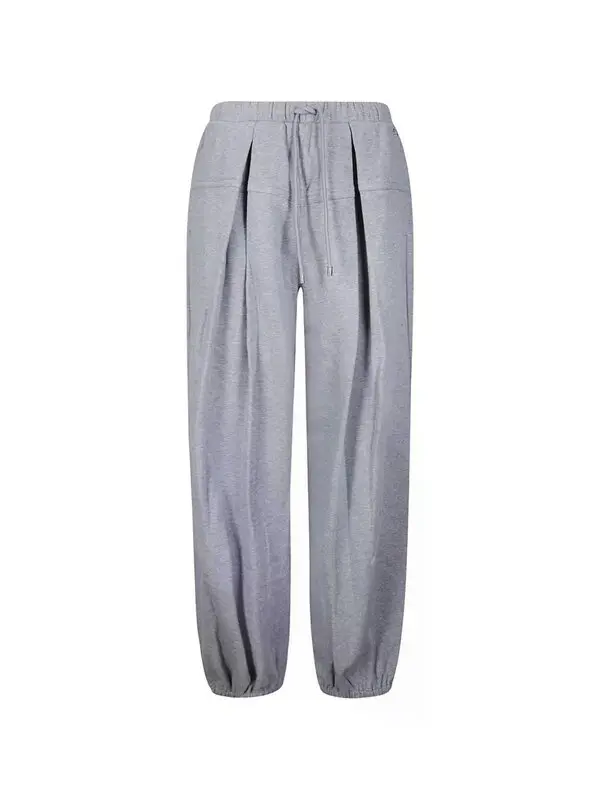 Sportmax Drawstring Track Pants - Grey