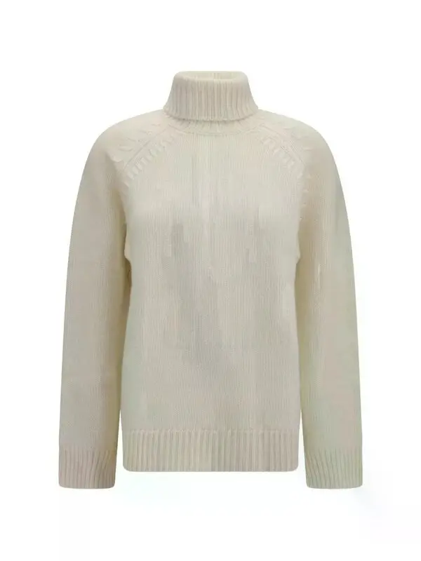 P.a.r.o.s.h Cashmere Turtleneck Sweater - White