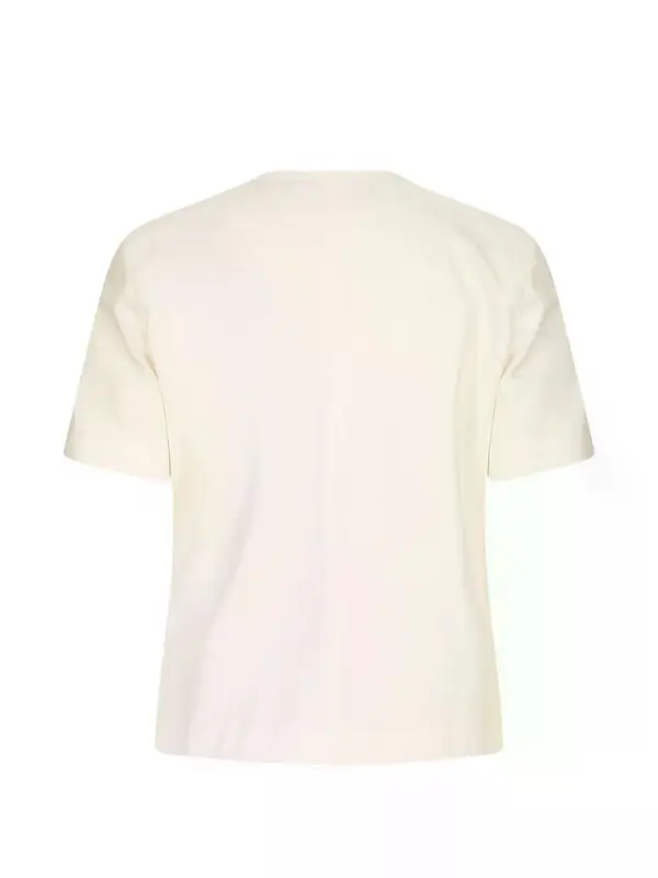 Max Mara Stretch Cotton Canvas Jacket White - Neutrals