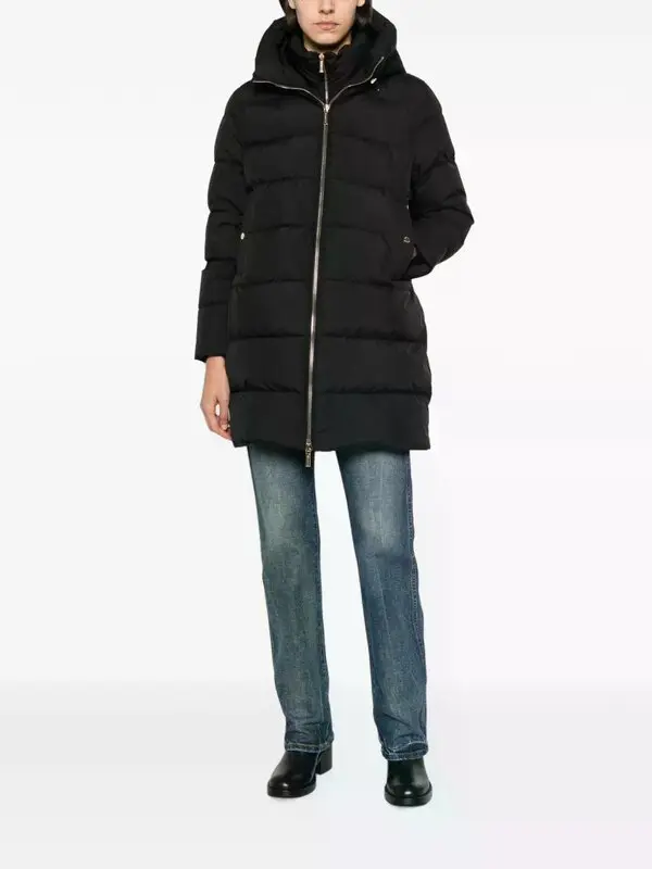 MOORER Klie Quilted Hooded Coat