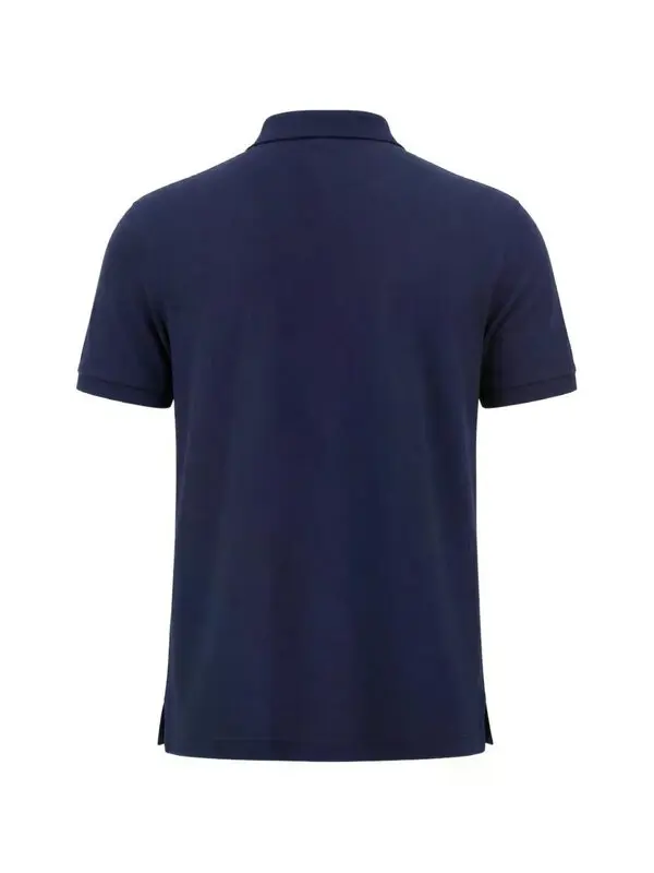 Polo Ralph Lauren Embroidered-logo Polo Shirt - Blue
