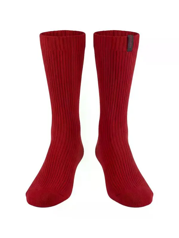 Valentino Garavani Logo-patch Socks