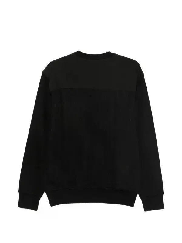 BOSS Ribbed-knit Chest-pocket Sweater