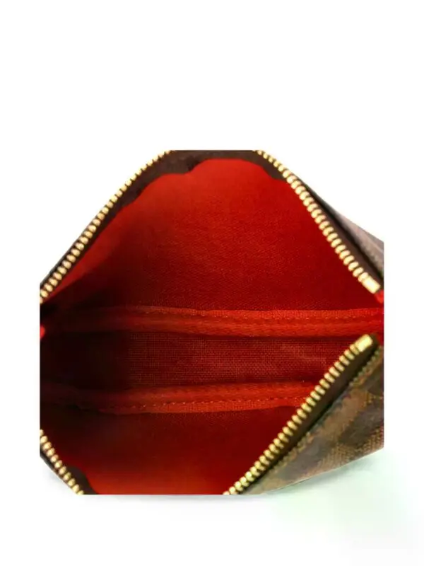 LOUIS VUITTON Pochette Accessoires Damier Mini Clutch Bag