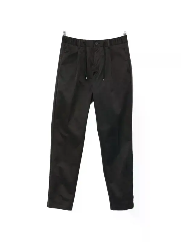 Herno Drawstring-waistband Tailored Trousers - Black