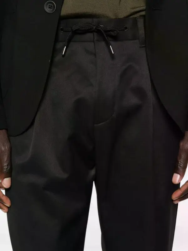 Herno Tailored Trousers With Drawstring Waistband