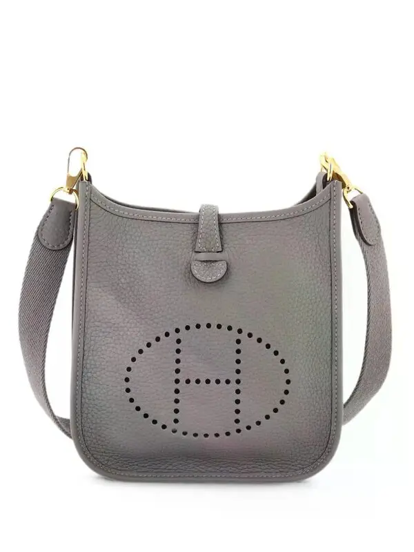Hermès Evelyne Bag Gen Iii Clemence Tpm Crossbody Bag - Grey