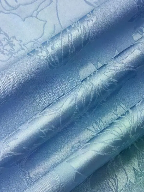 Shanghai Tang Floral Jacquard Flared Trousers