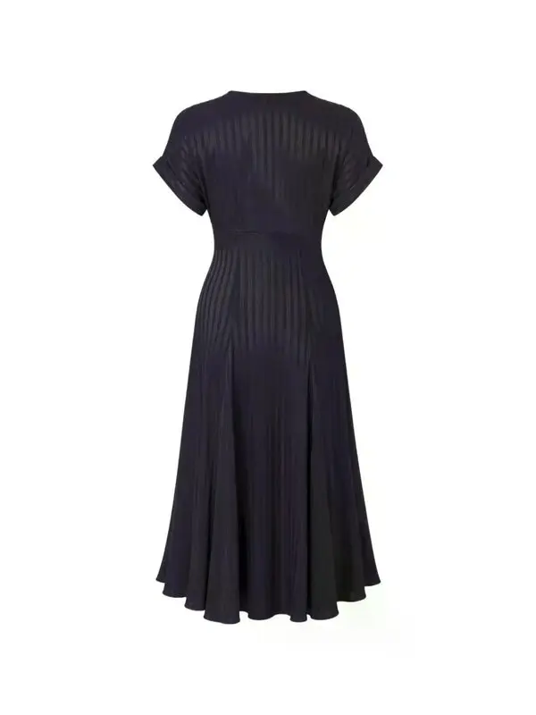NISSA Satin Viscose Midi Dress