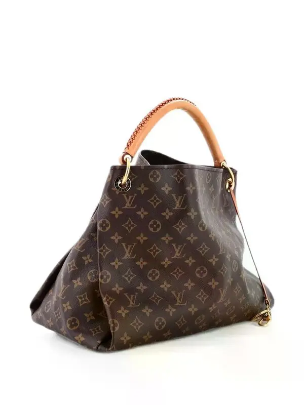 LOUIS VUITTON Artsy Hobo Mm Monogram Canvas - Brown